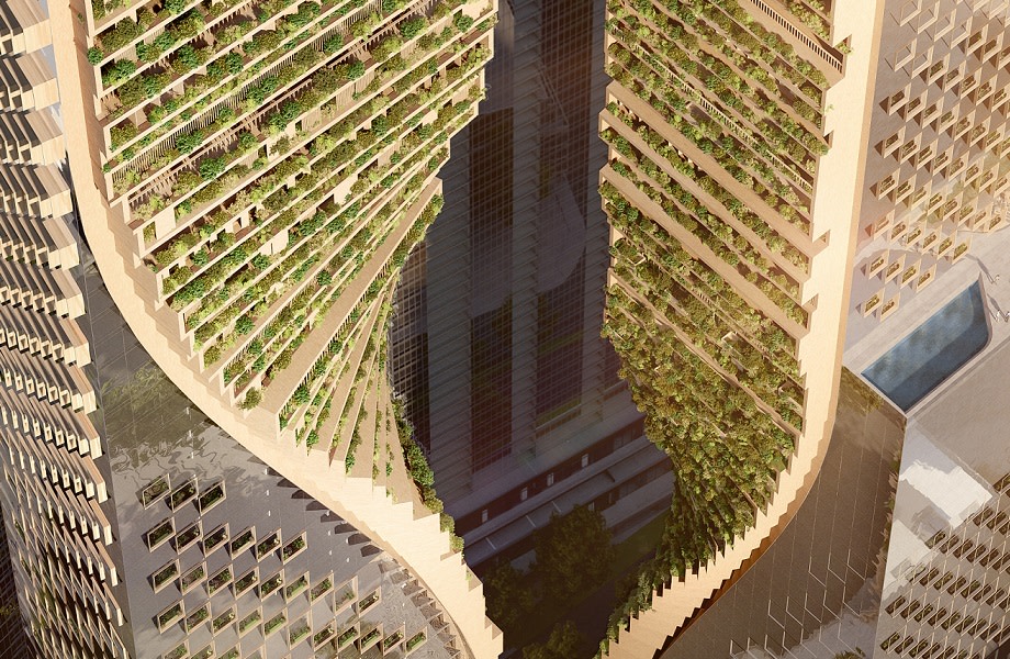 MELBOURNE | STH BNK By Beulah - Green Spine | 366m | 1201ft | 102 fl ...