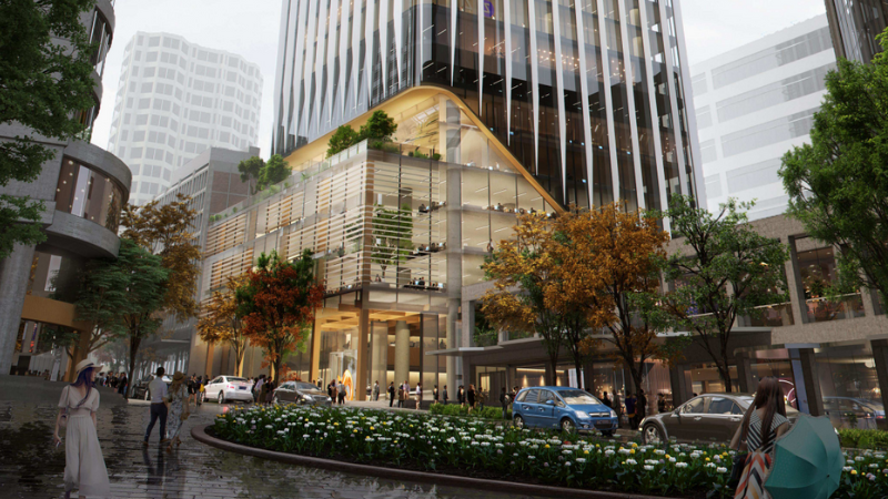 GPT Moves 43-Storey Walker Street Tower Up to LEC | The Urban Developer