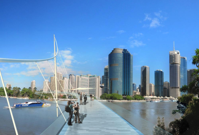 Government Moves Ahead on Kangaroo Point Pedestrian Bridge | The Urban ...