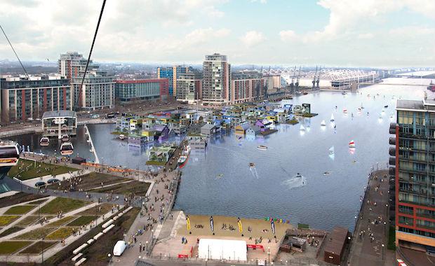 Floating Village To Transform London's Royal Docks | The Urban Developer