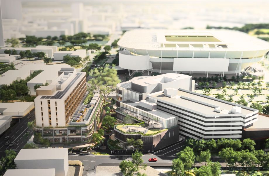 Supersized $215m Parramatta Stadium Precinct Revealed | The Urban Developer