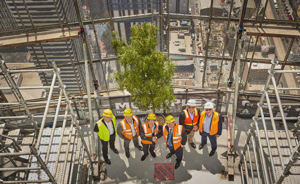 Multiplex “Tops Out” Landmark Eq. Tower | The Urban Developer