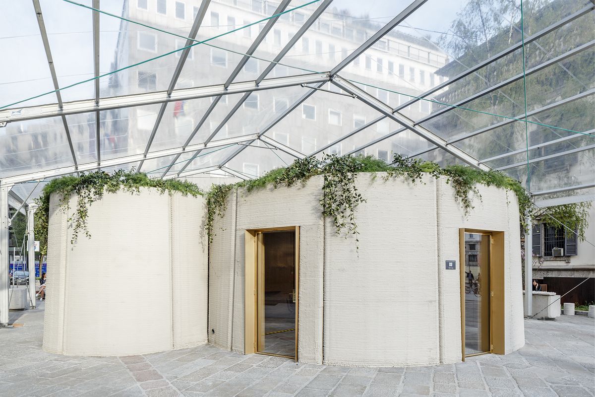 Robot Builds Europe's First 3D-Printed House in 48 Hours in Milan | The ...