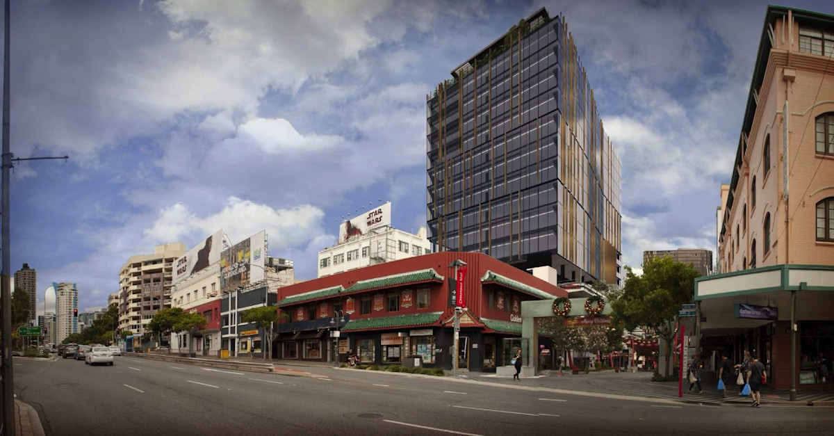 Commercial Tower Proposed for Chinatown Mall Car Park