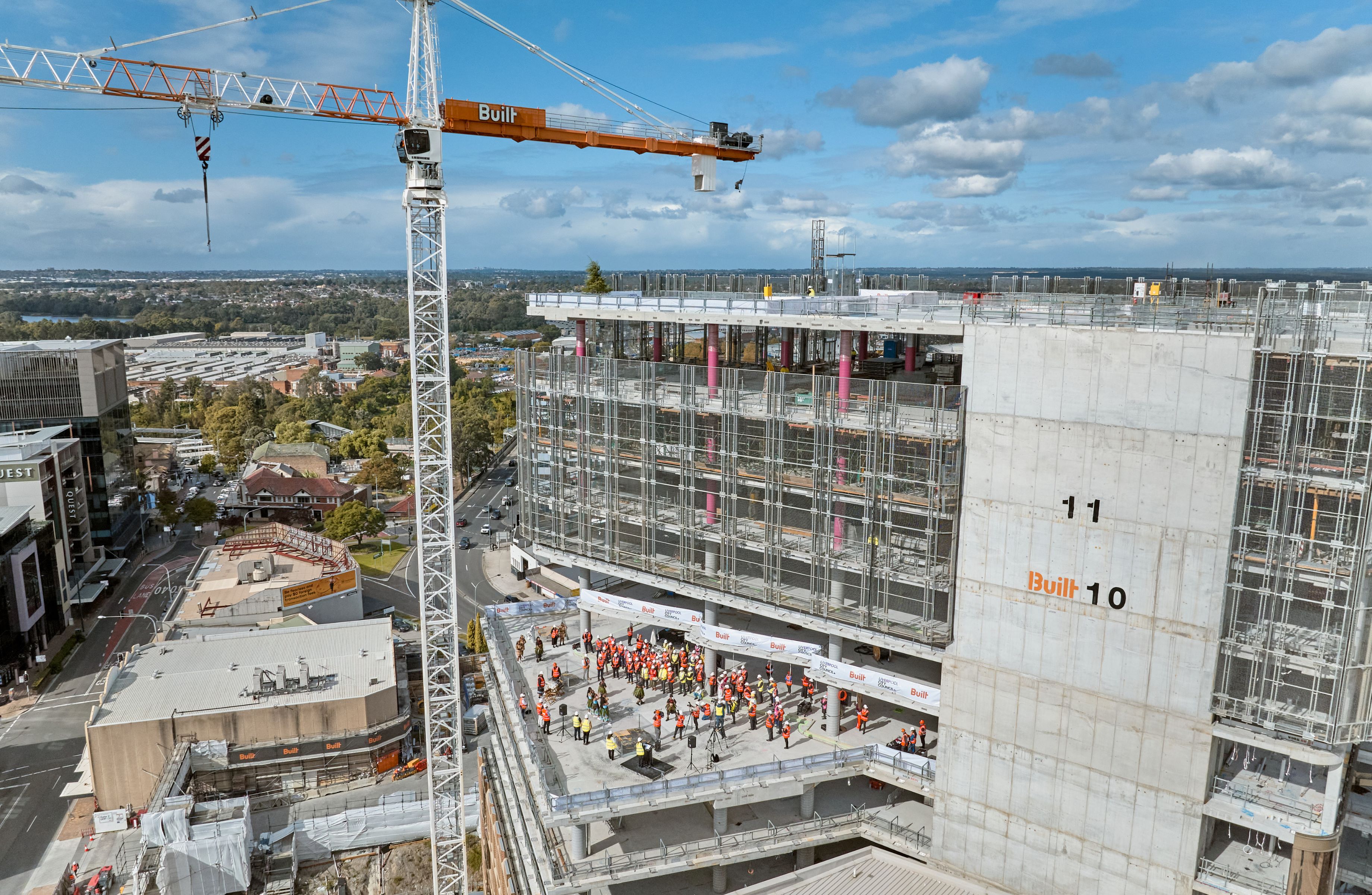 Built, Liverpool Council Top Out Civic Centre First Stage | The Urban ...