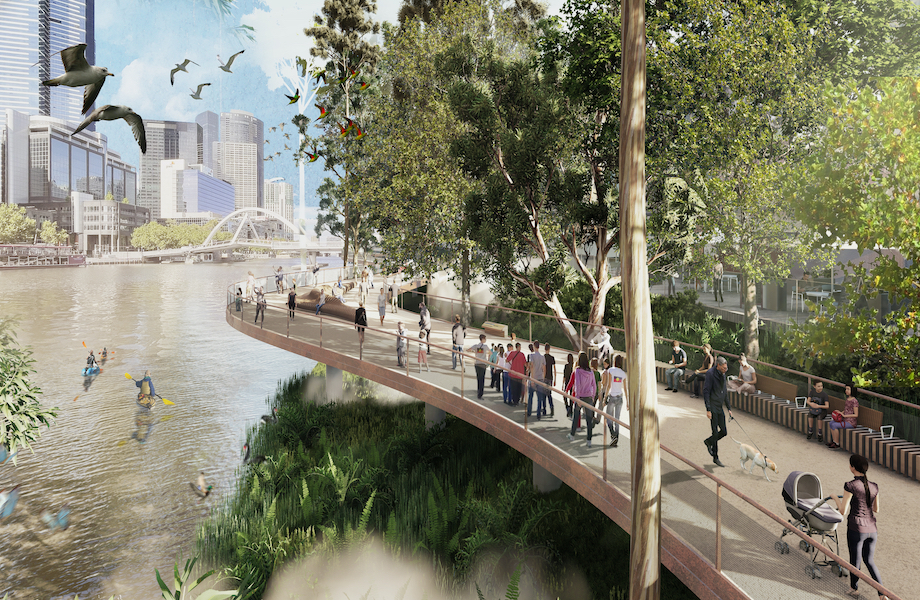 Melbourne Unveils Greenline Project Designs | The Urban Developer