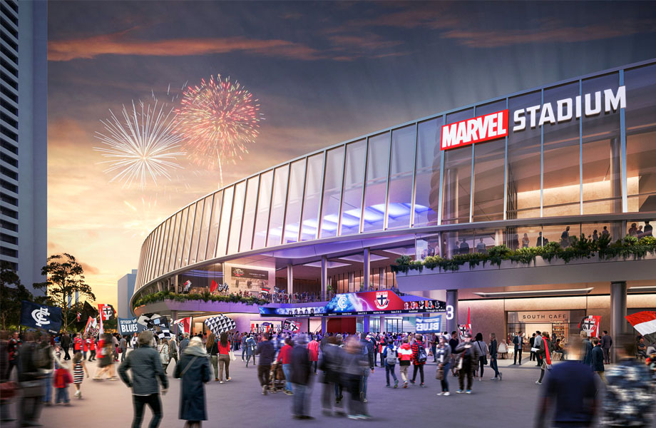 Work Begins on $225m Marvel Stadium Upgrade | The Urban Developer
