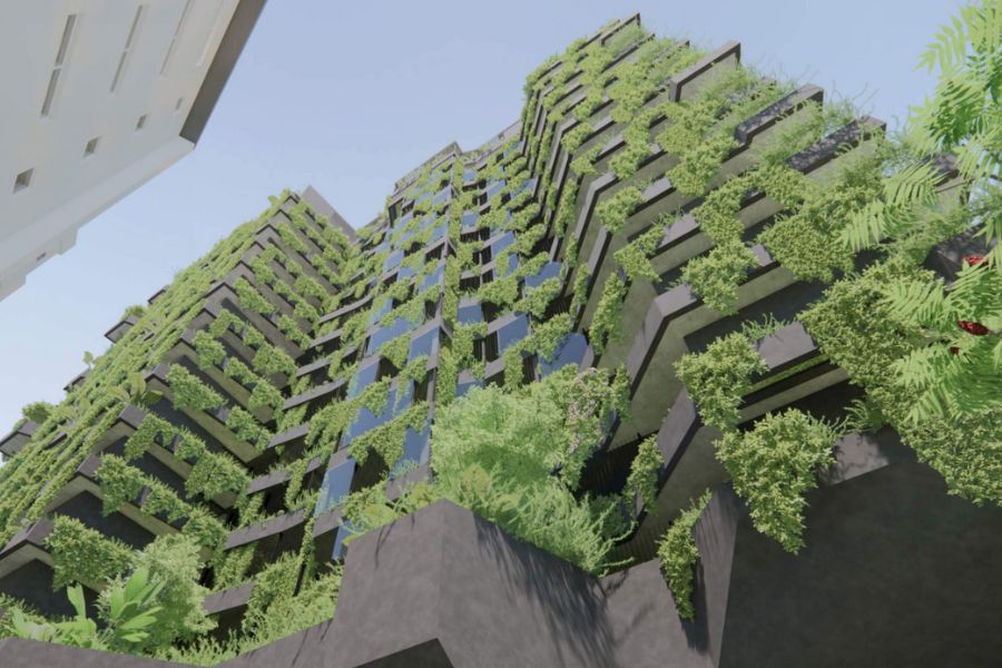 ‘Treehouse’ Tower Unveiled for Brisbane River Bend | The Urban Developer