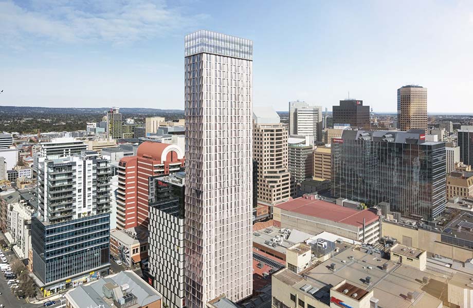 Hines Wins Approval for 36-Storey Adelaide PBSA Highrise | The Urban ...