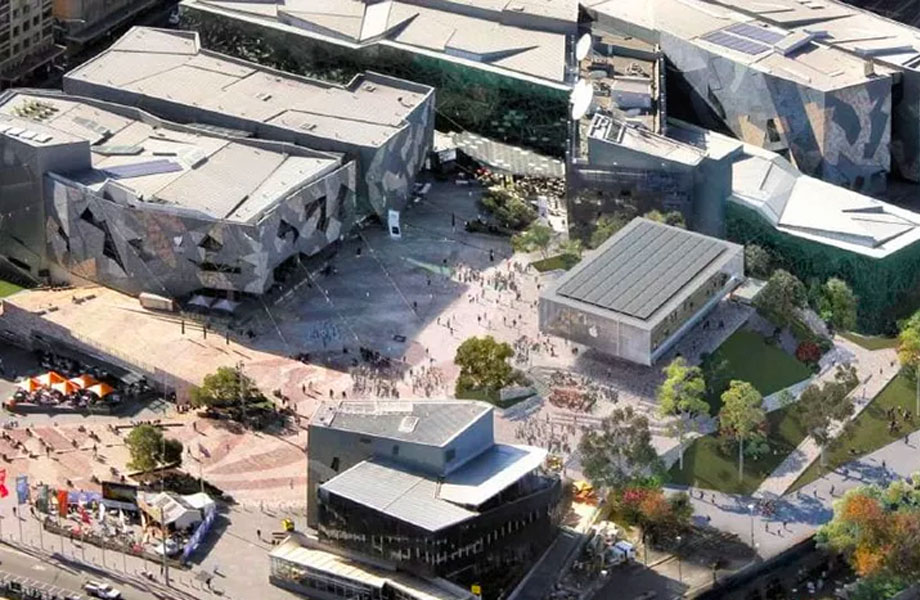 Heritage Victoria Cans Federation Square Apple Store | The Urban Developer
