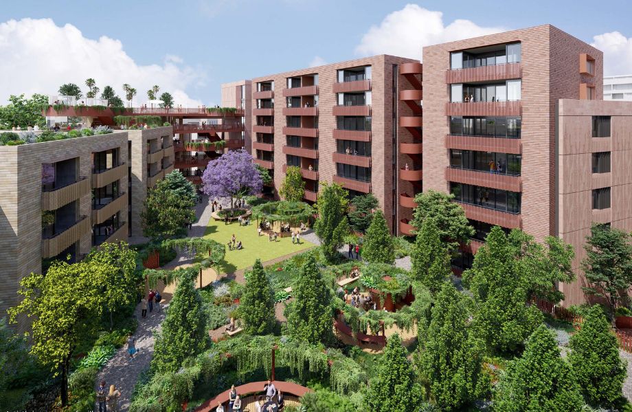 Coronation Lifts Covers on Bates Smart BtR Blocks | The Urban Developer