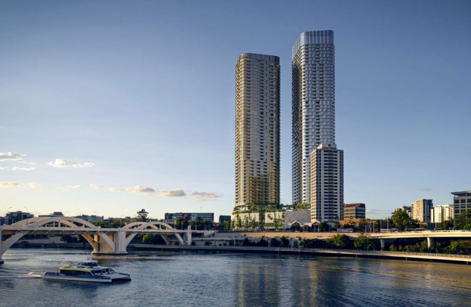 Twin-Tower ‘Gateway’ Revealed for Brisbane Renewal Precinct | The Urban ...