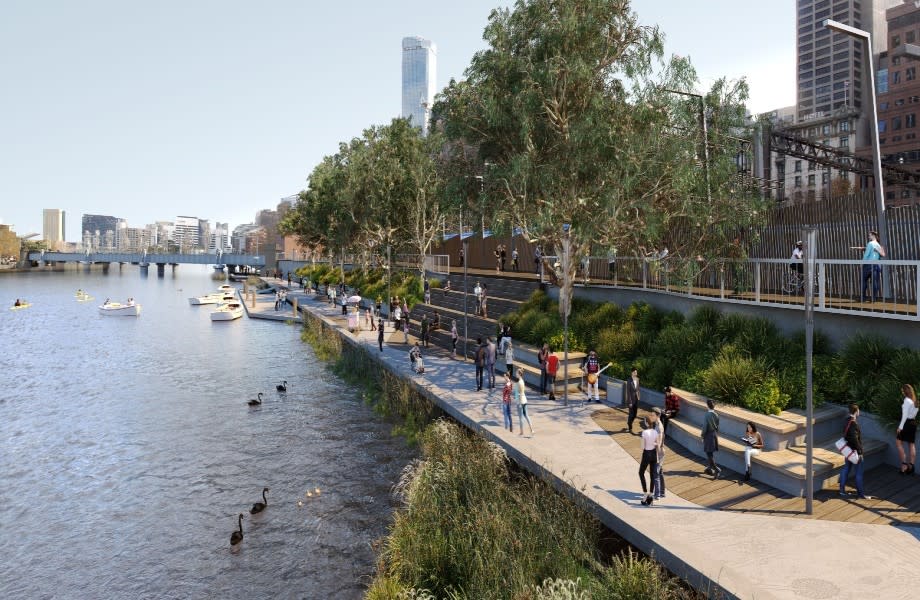 Melbourne Council Endorses CBD Greenline Project