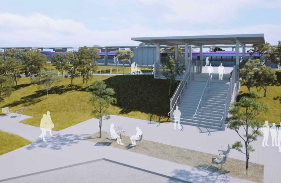 Station Design Revealed for Melbourne Growth Corridor | The Urban Developer