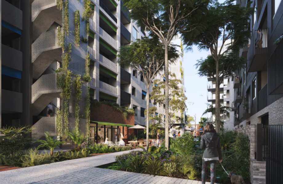 Work Under Way on Affordable BtR in Melbourne’s Kensington | The Urban ...