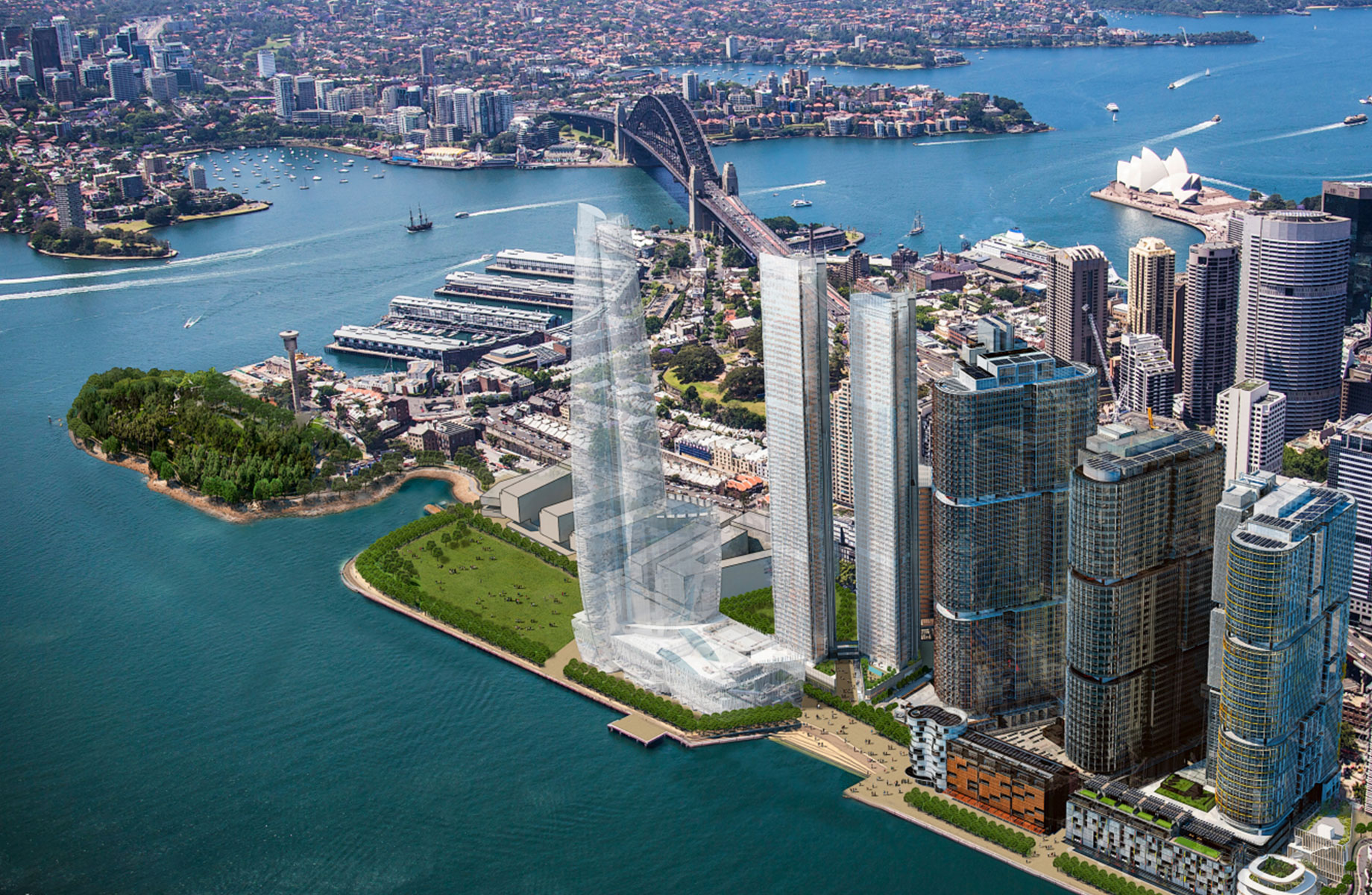 Lendlease Plots Height Increase at One Sydney Harbour | The Urban Developer