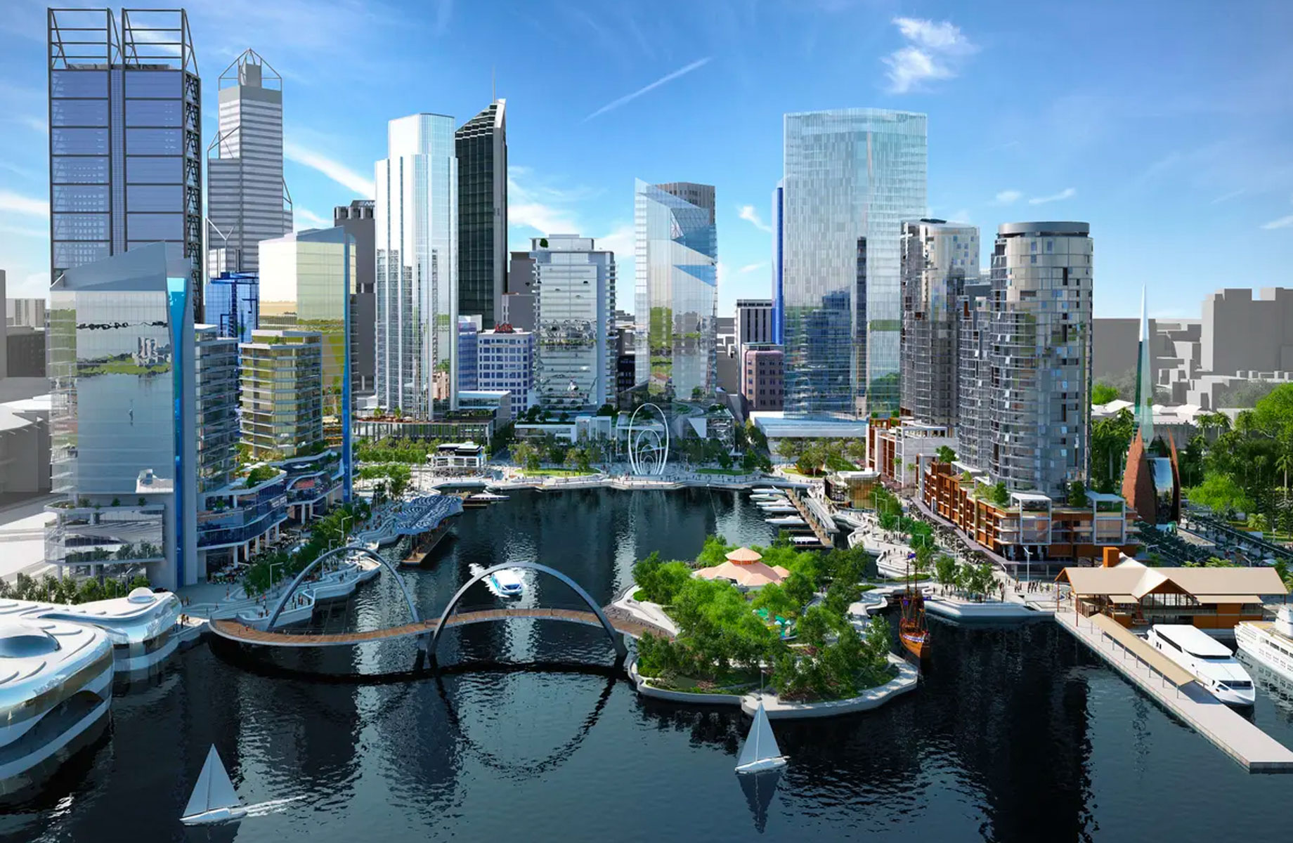 Fini, Goh Submit Skyscraper Plans at Elizabeth Quay | The Urban Developer