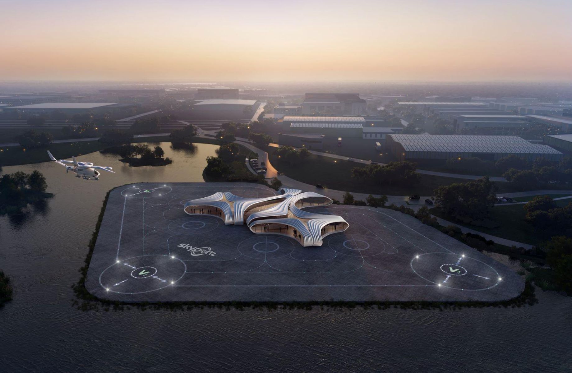 Australia’s First Air Taxi Vertiport Unveiled | The Urban Developer