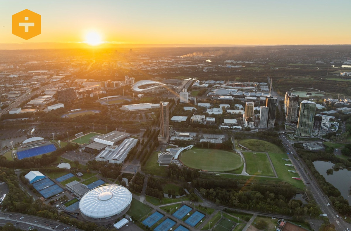 Five-Minute City: Sydney Olympic Park Masterplan