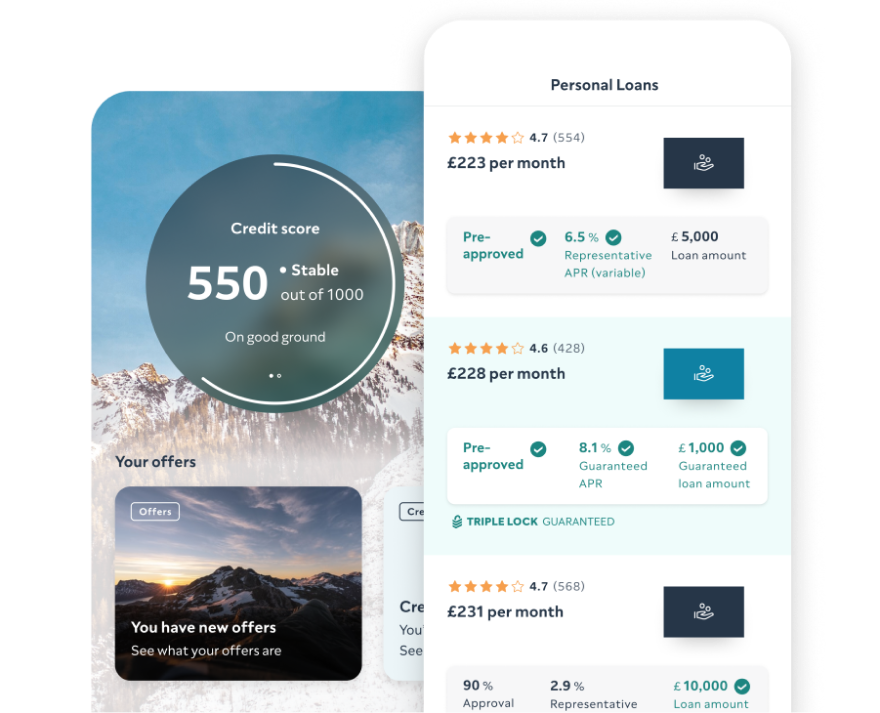 Compare Personal Loans | ClearScore GB