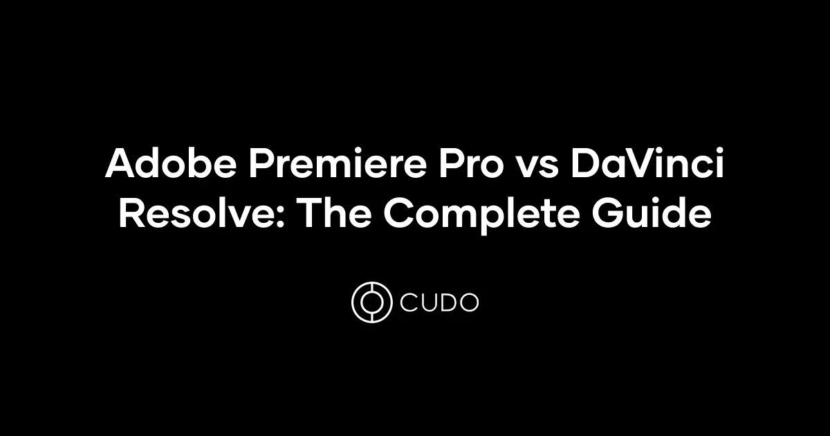 Adobe Premiere Pro versus DaVinci Resolve: the complete guide