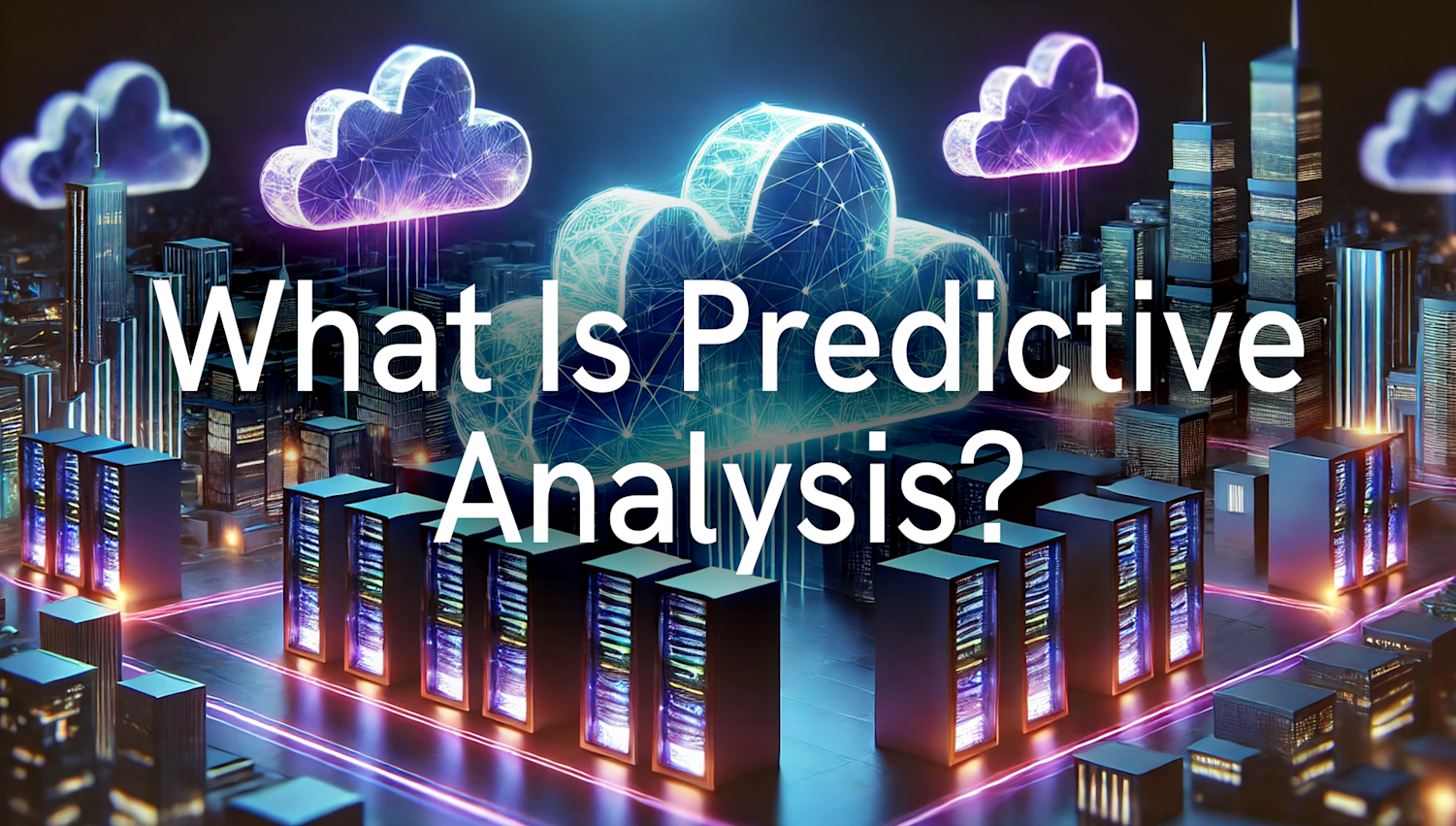 What is predictive analytics?