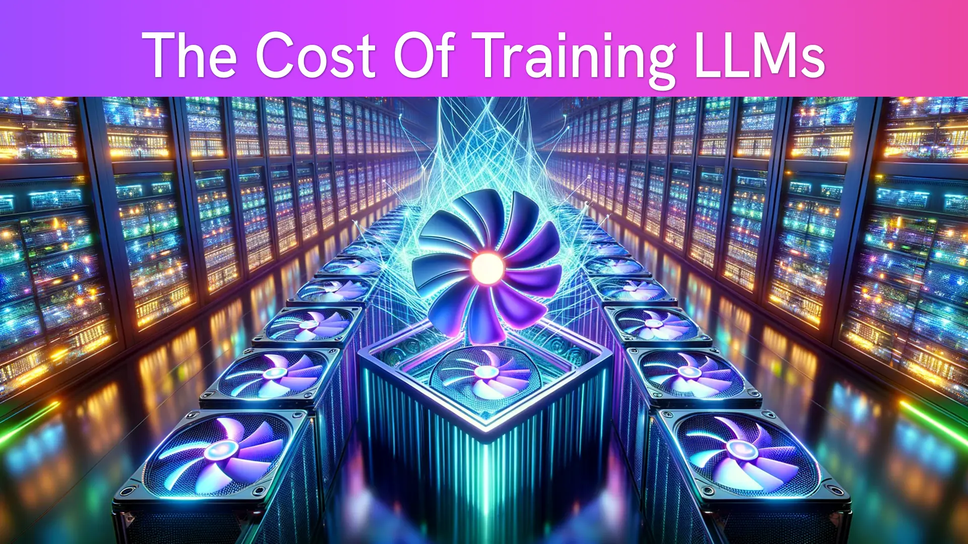 What is the cost of training large language models?