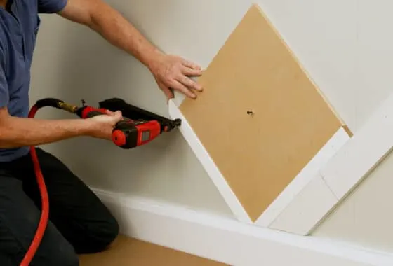 Here’s How to Make a Decorative Moulding Wall