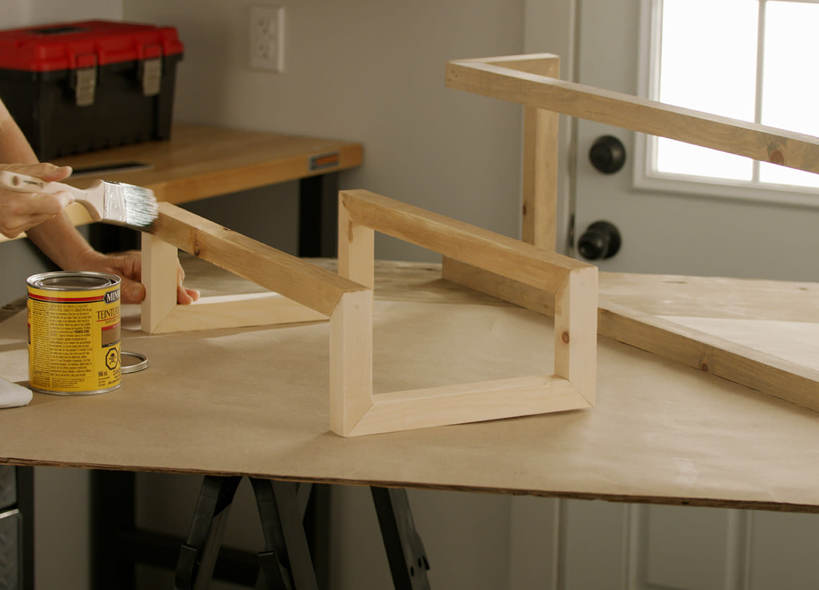 Here’s How to Make a Rustic Towel Rack