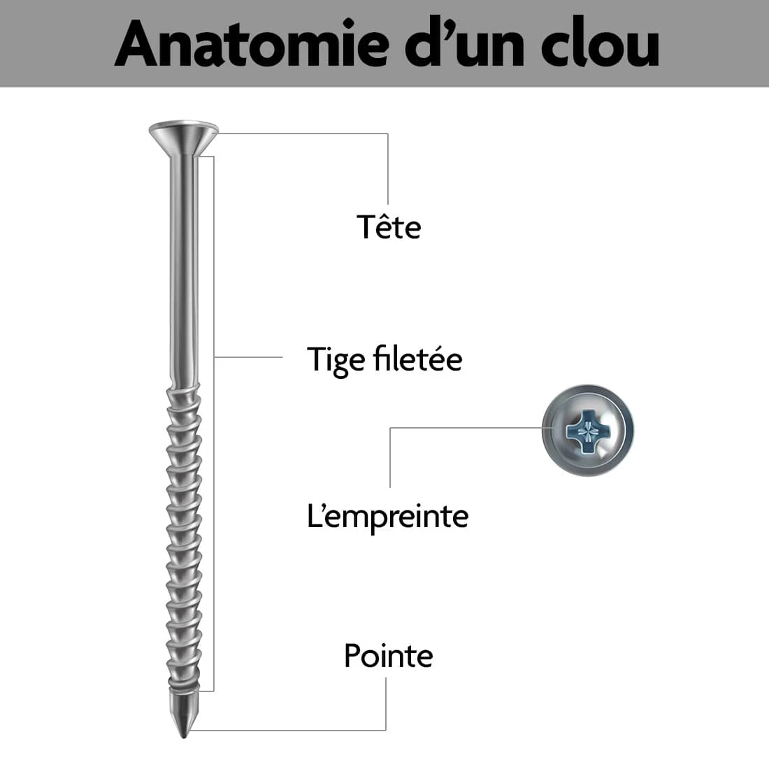 Besoin des vis pour votre bricolage? Voici comment choisir les bons ...