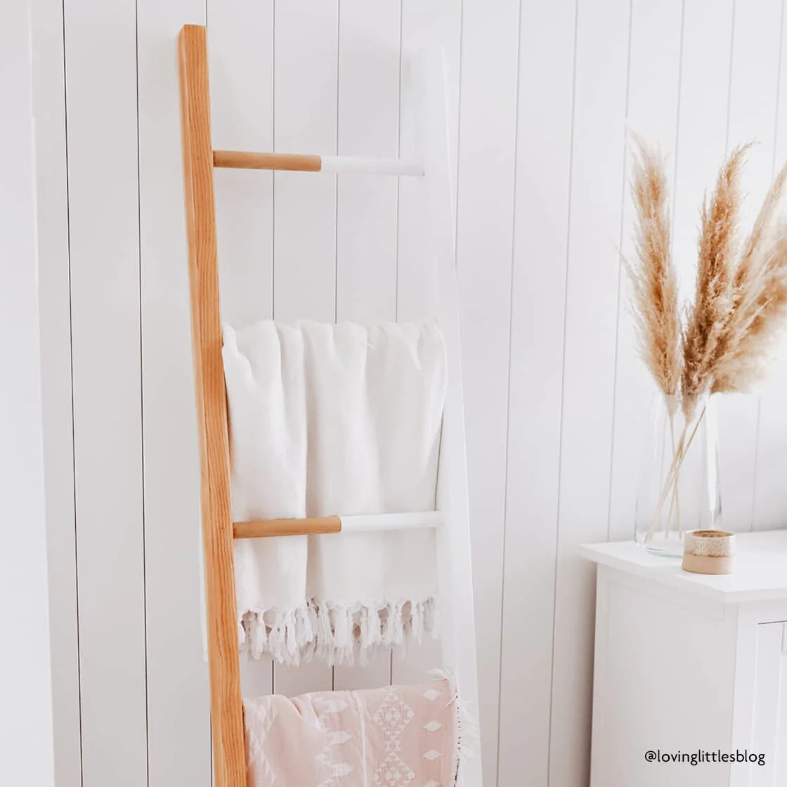 Here’s How to Build an Easy DIY Blanket Ladder | Home Hardware