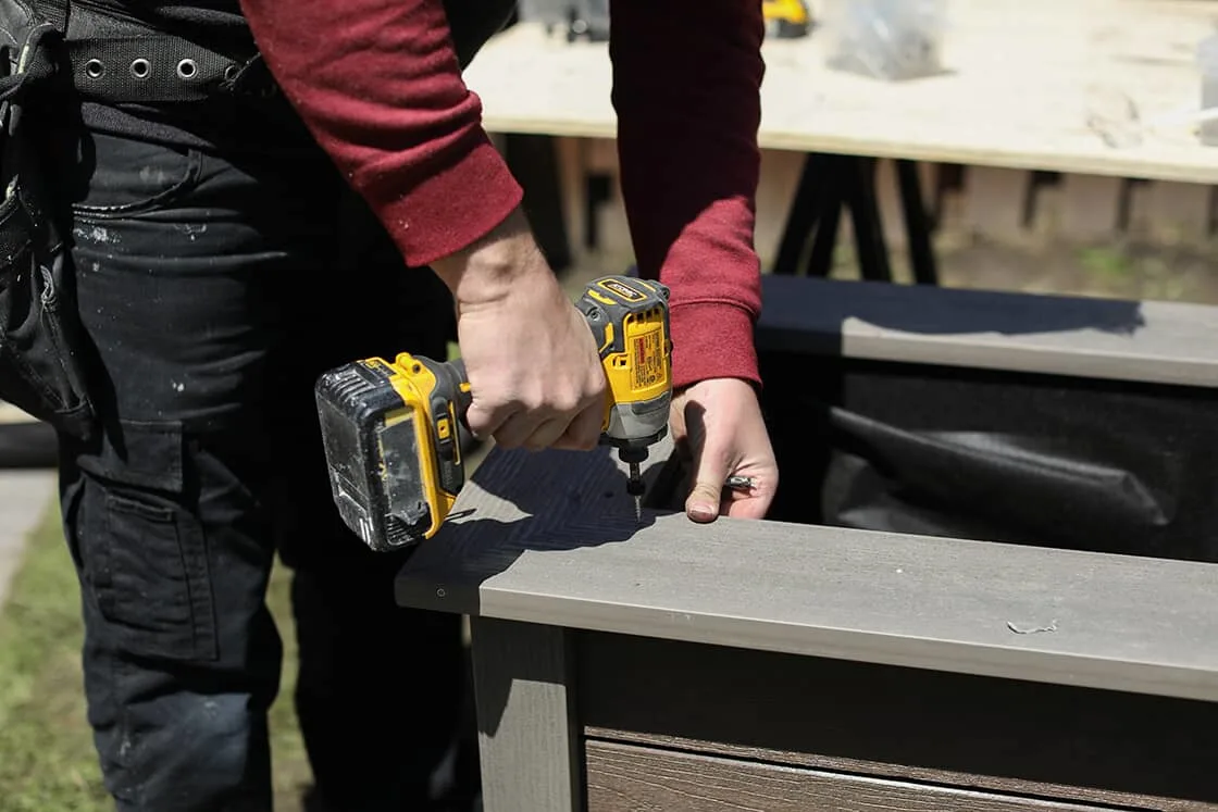 Here’s How to Build a Composite Garden Box | Home Hardware