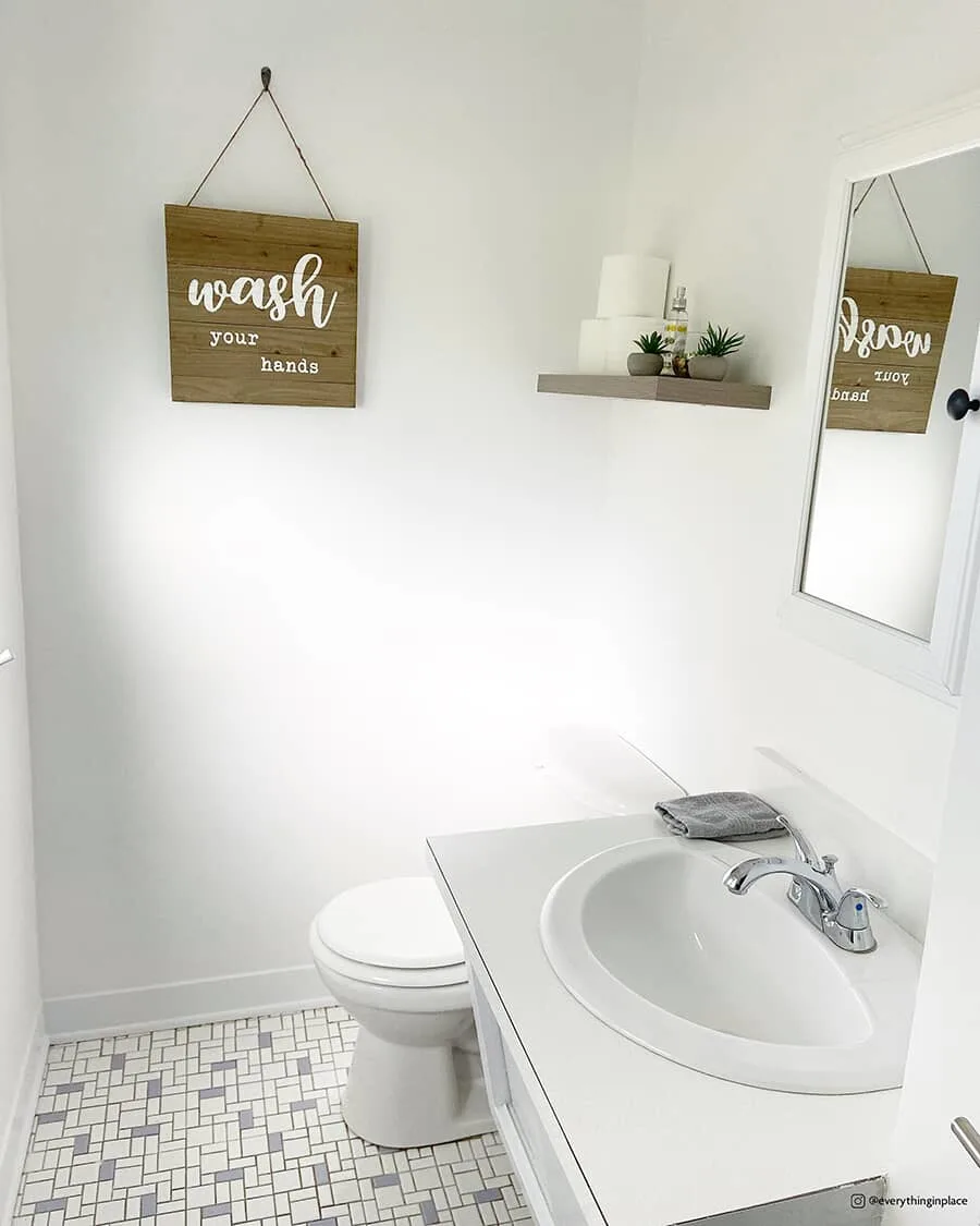 Easy Organization Bathroom Revamp