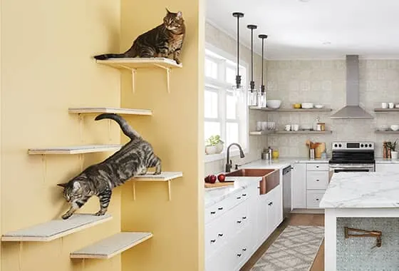 Here's How to Make a Décor Savvy Cat Tree