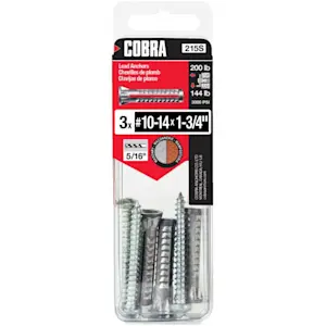 Masonry Anchors & Hollow Wall Anchors | Home Hardware