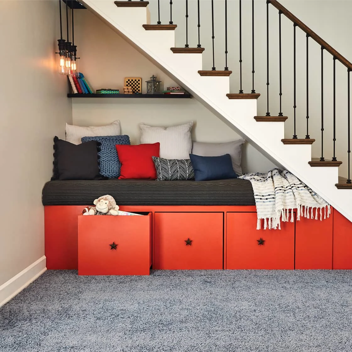 Here’s How to Create Zones in Your Basement | Home Hardware