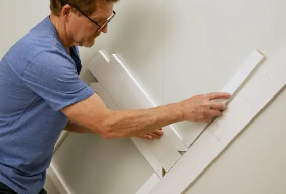 Here’s How to Make a Decorative Moulding Wall