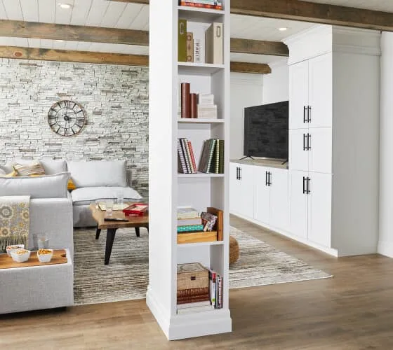 Here's How to Dress Up a Support Pillar