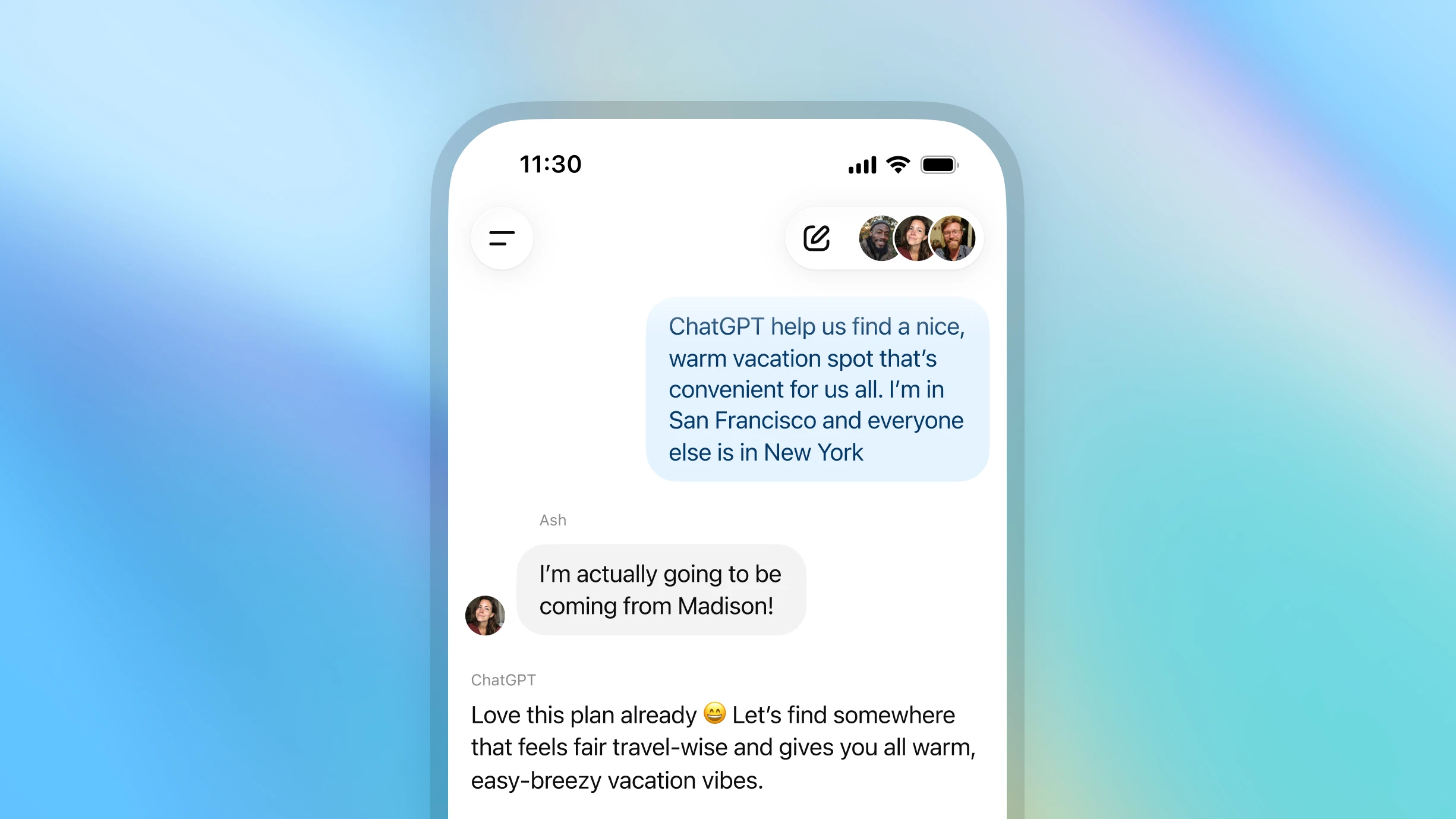 ChatGPT Group Chats | Collaborate with others and ChatGPT