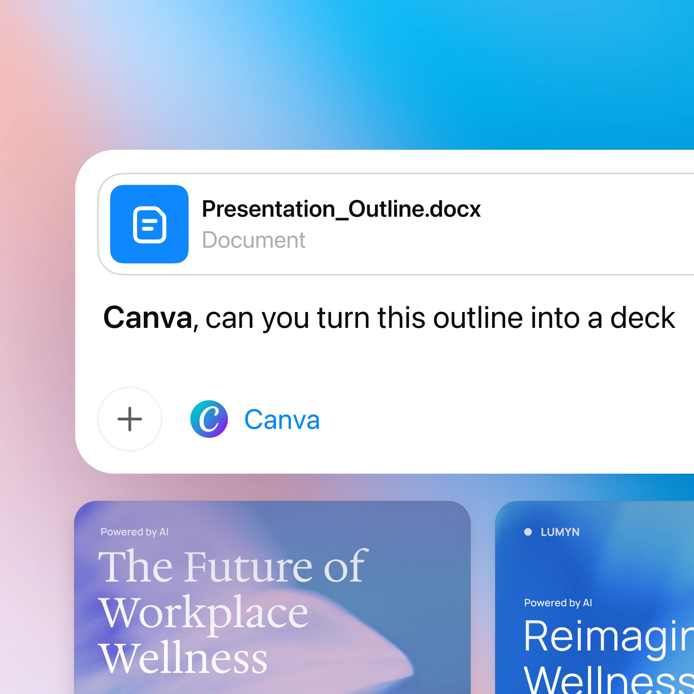 Create with Canva in ChatGPT