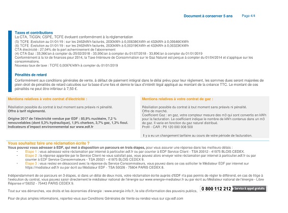 Bien lire et comprendre votre facture d'électricité