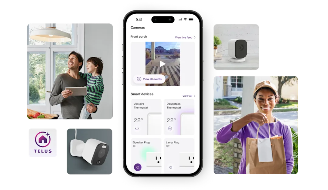 SmartHome+ Packages and Subscriptions | TELUS