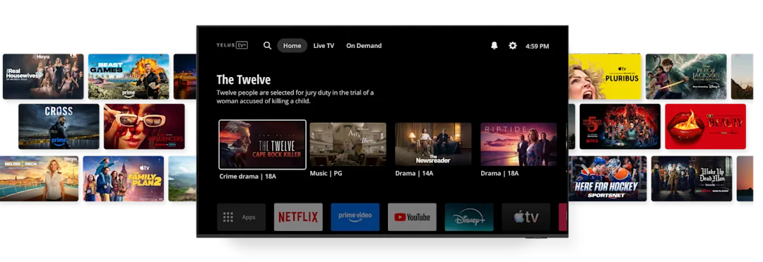 Streaming packages