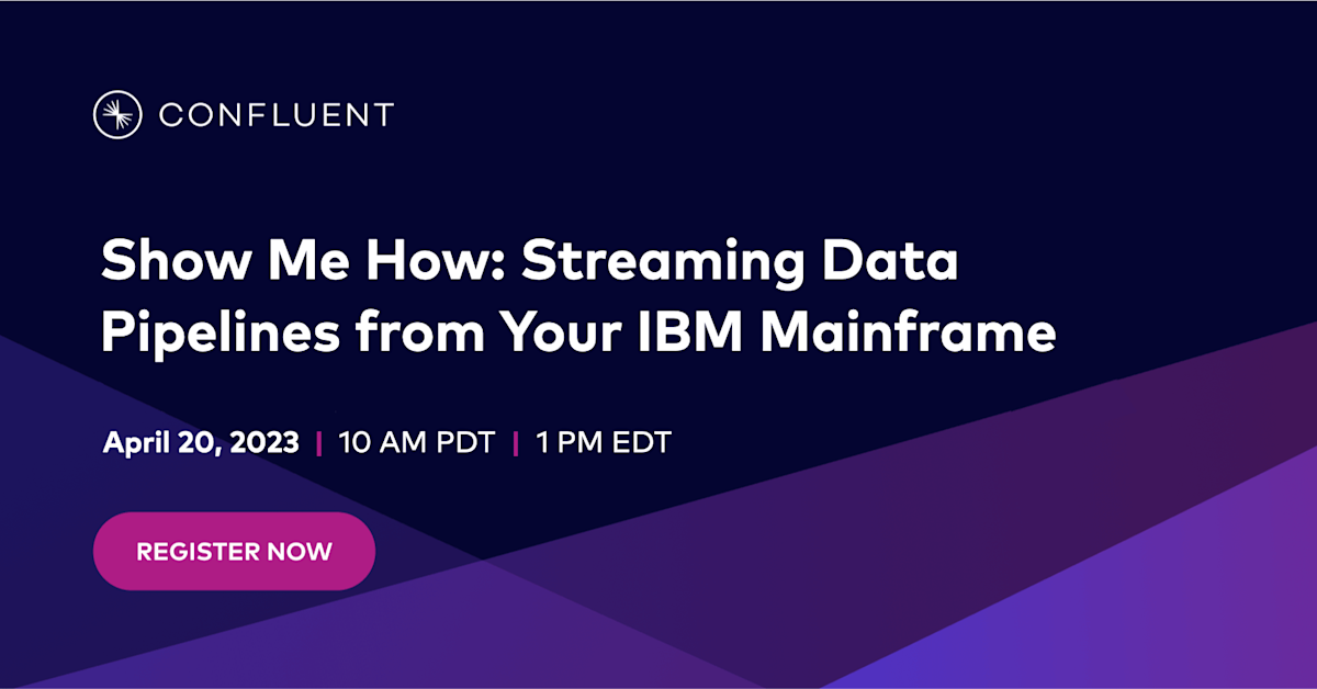 Confluent for Mainframe Integration Confluent for Mainframe Integration