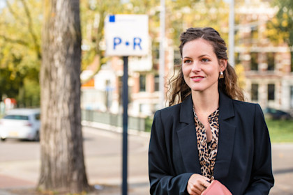 Parkeren op P+R terrein met de NS-Business Card | NS