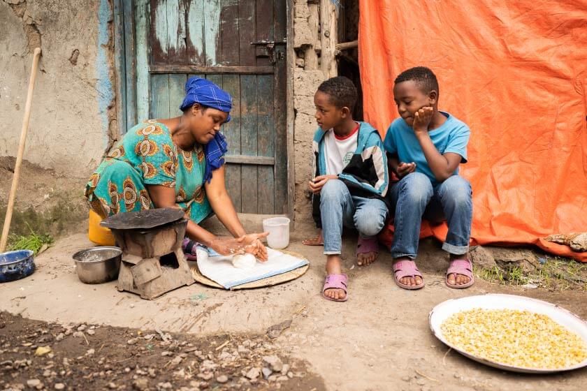 Etiopía: la harina se acabó, pero mamá Alemitu ora | Compassion Espana