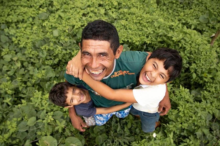 Brasile: un papà che vive per i suoi figli | Compassion Italia ETS