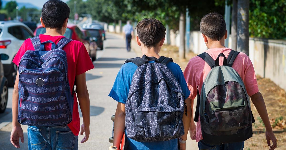 Preparing your kids a safe walk to school.