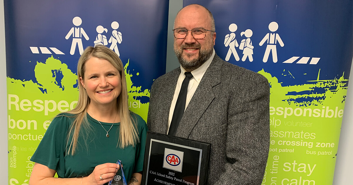 CAA School Safety Patrol® Program Achievement Award 2022: Rachel Guthrie