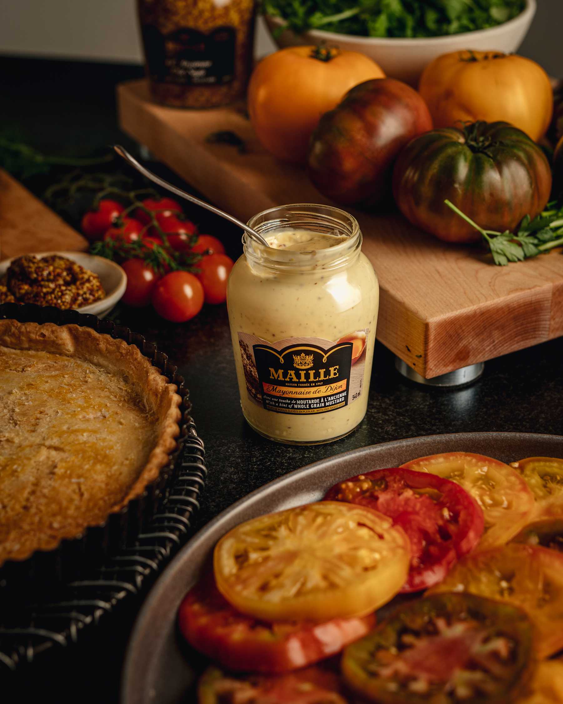 Maille Mayonnaise à la Moutarde à l'Ancienne 340ml